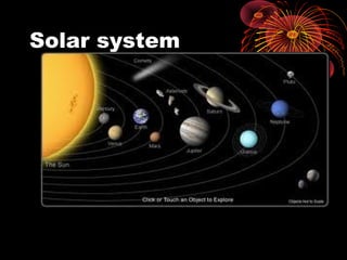 Solar system a descriptive information PPT. | PPT | Space and Astronomy ...