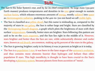 What is Solar system? FORMATION OF SOLAR SYSTEM. SOLAR SYSTEM ...