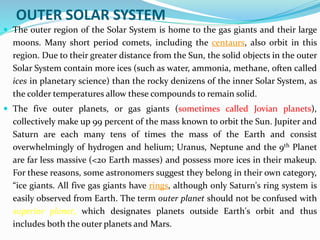What is Solar system? FORMATION OF SOLAR SYSTEM. SOLAR SYSTEM ...