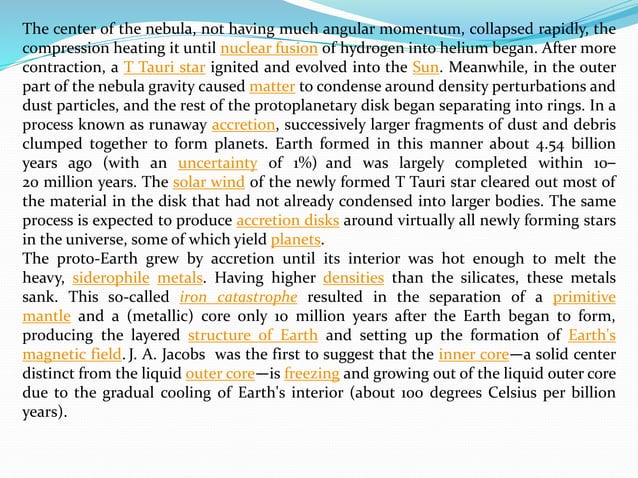 What is Solar system? FORMATION OF SOLAR SYSTEM. SOLAR SYSTEM ...