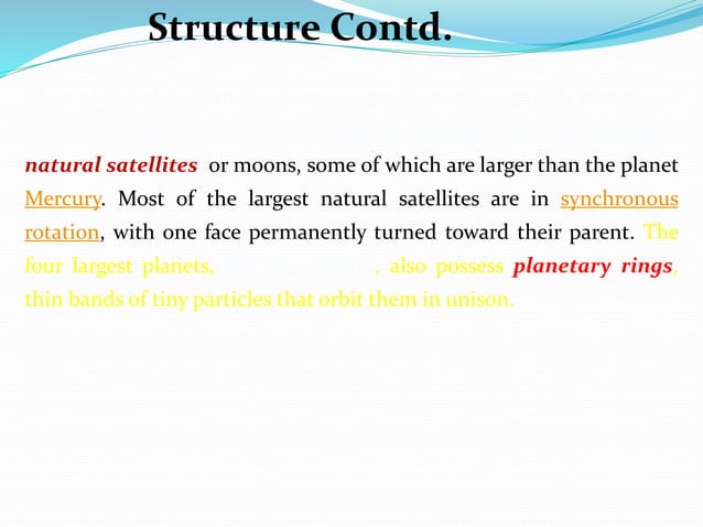 What is Solar system? FORMATION OF SOLAR SYSTEM. SOLAR SYSTEM ...