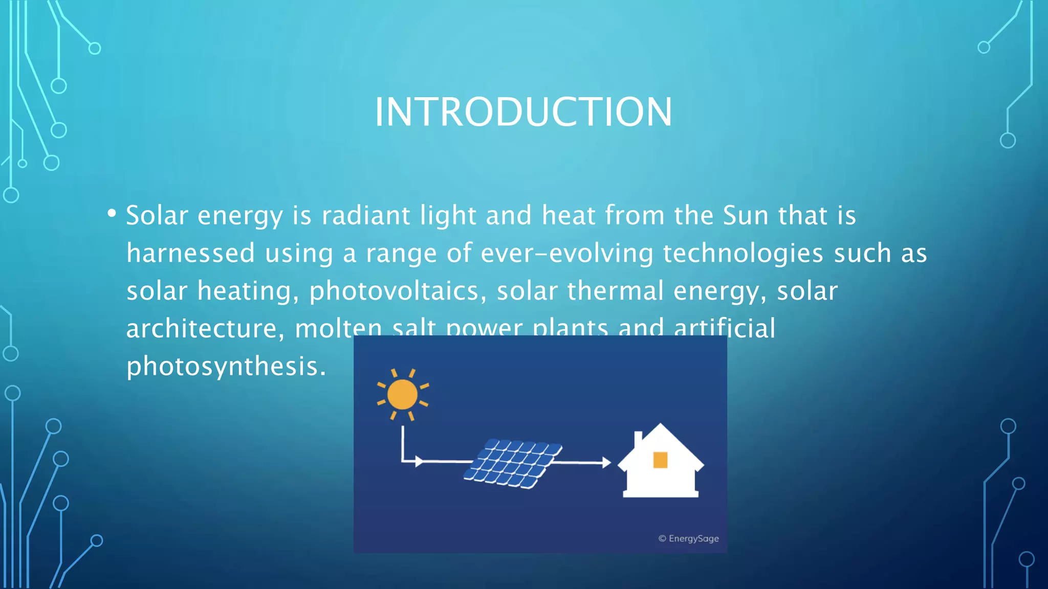 Solar energy system overview | PPT