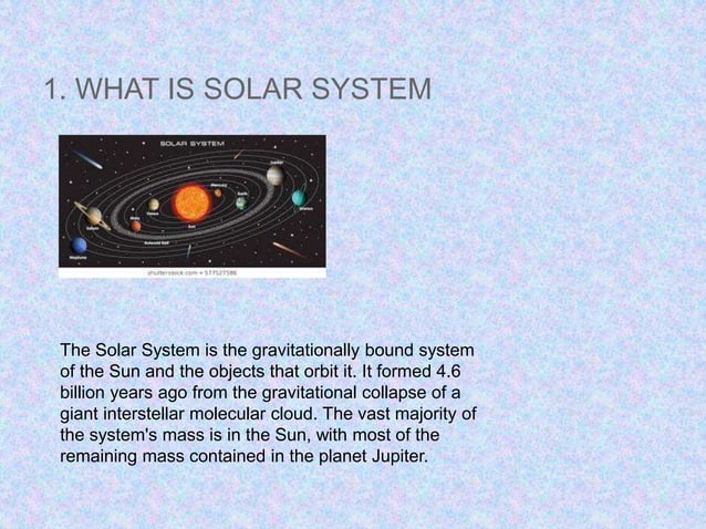 SOLAR SYSTEM.pptx | Space and Astronomy | Science