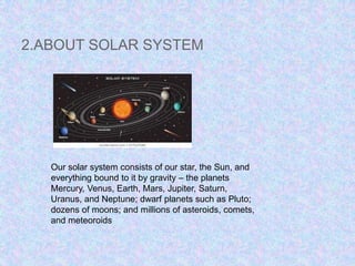 SOLAR SYSTEM.pptx | Space and Astronomy | Science
