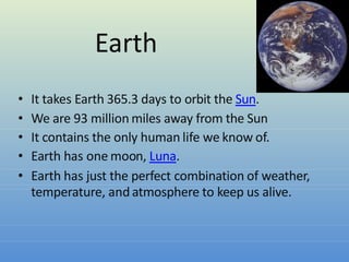 Solar system.pptx | Space and Astronomy | Science