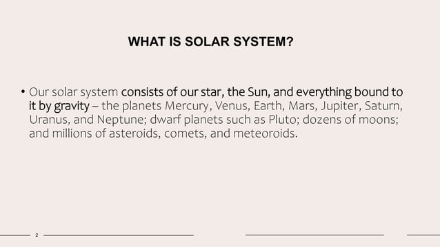 Solar system.pptx | Geography | Science