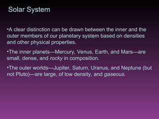 solar_systemterrestrial and jovian plan.ppt