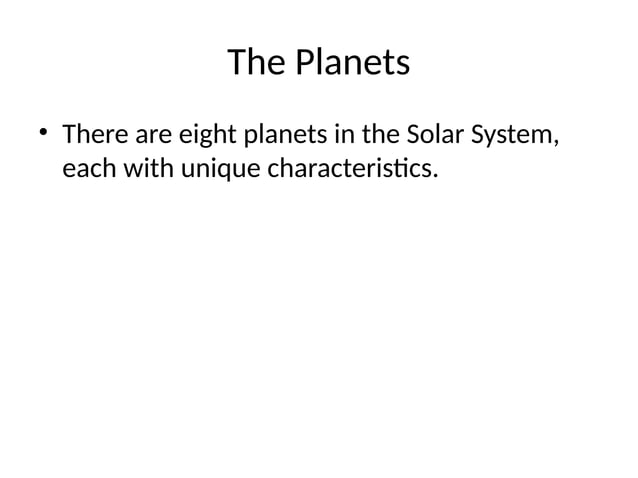 Solar_System basic ppt for young students | PPT