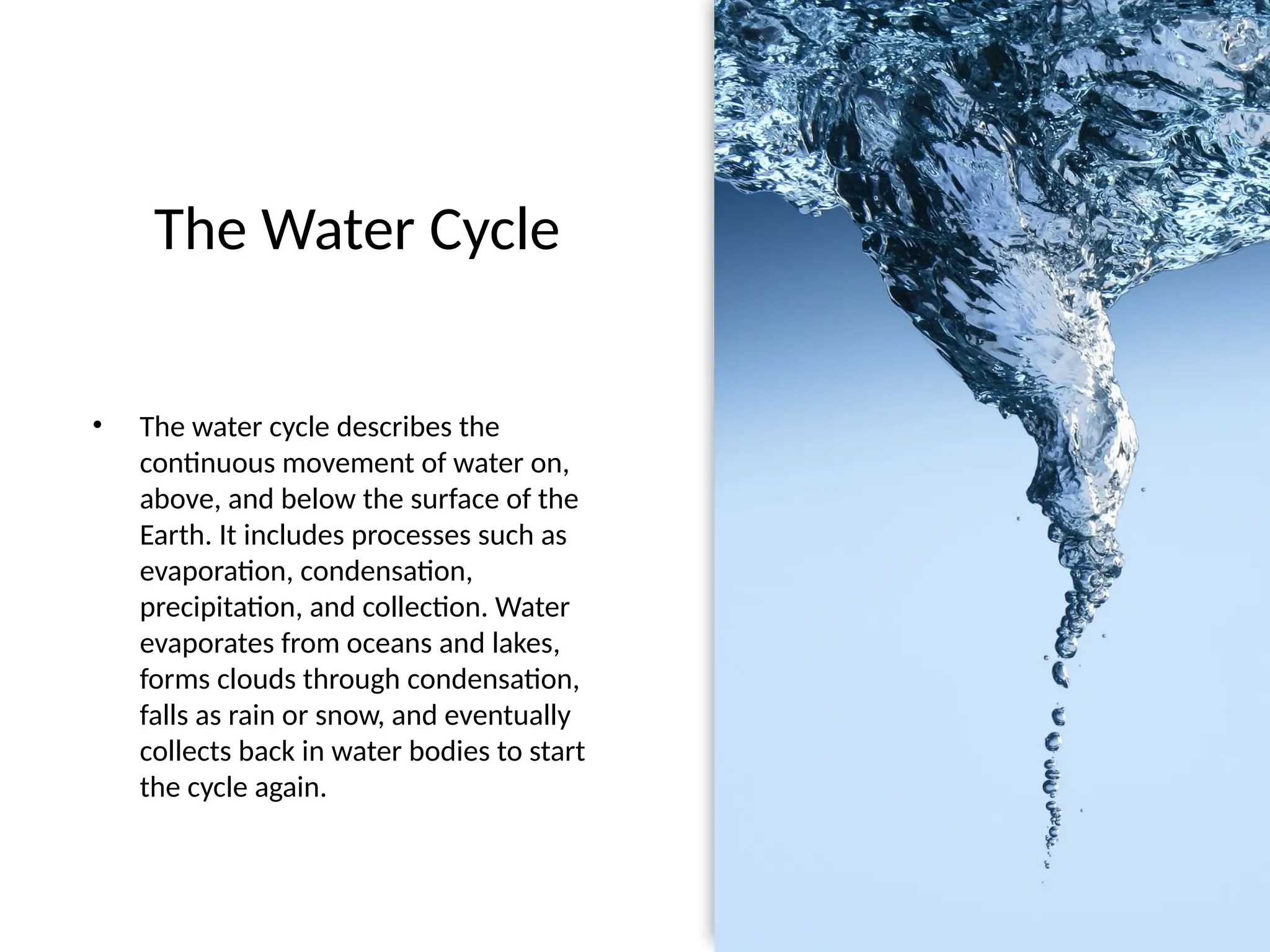 Solar System and the water life cycle.pptx