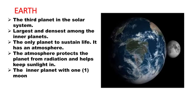 SOLAR SYSTEM- INNER PLANETS.pptx | Space and Astronomy | Science
