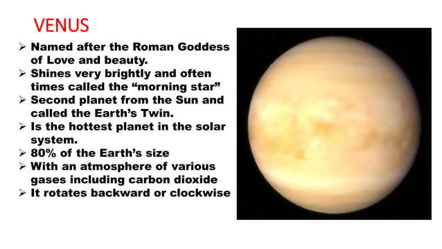 SOLAR SYSTEM- INNER PLANETS.pptx | Space and Astronomy | Science