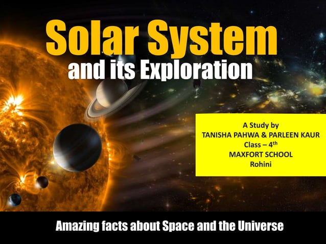 Solar system - a powerpoint presentation by Tanisha Pahwa - 5th | PPTX ...