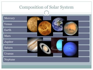 Solar system 1 3 | PPT