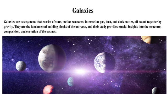 Solar System and Galaxies.pptx | Space and Astronomy | Science