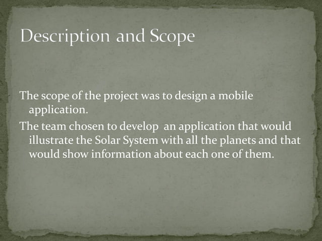 Solar system application | PPT