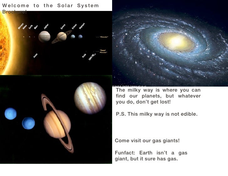 Matisse's Solar System Brochure