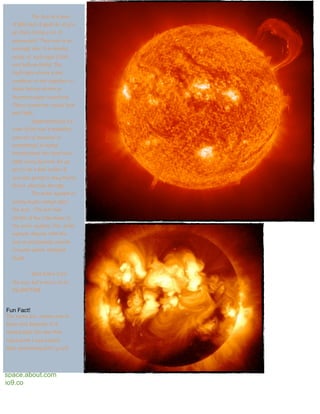 Francesca's Solar System Brochure | PDF
