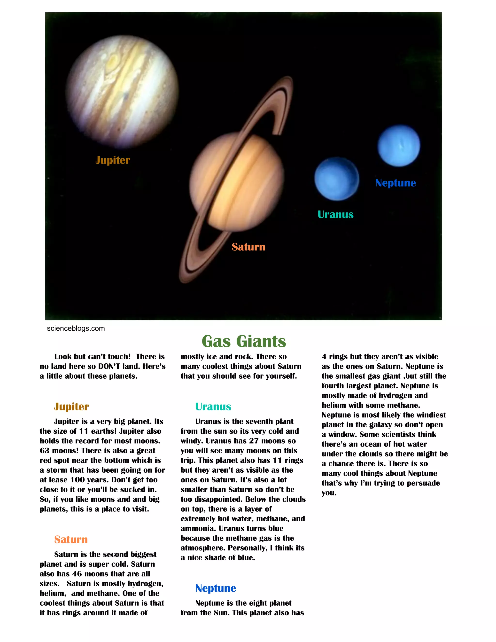 Angela F.'s Solar system Brochure | PDF