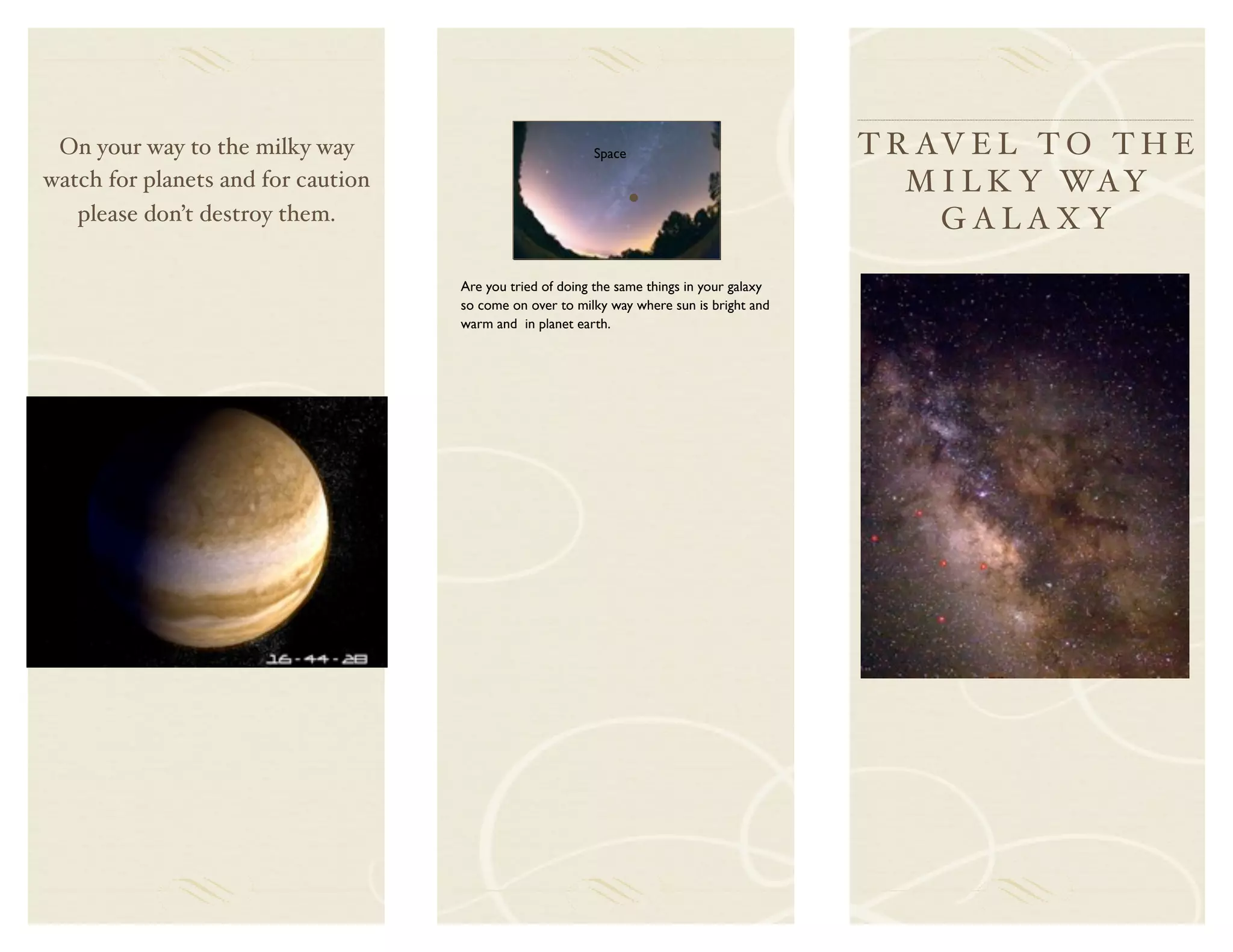 Waddah's Solar System Brochure | PAGES