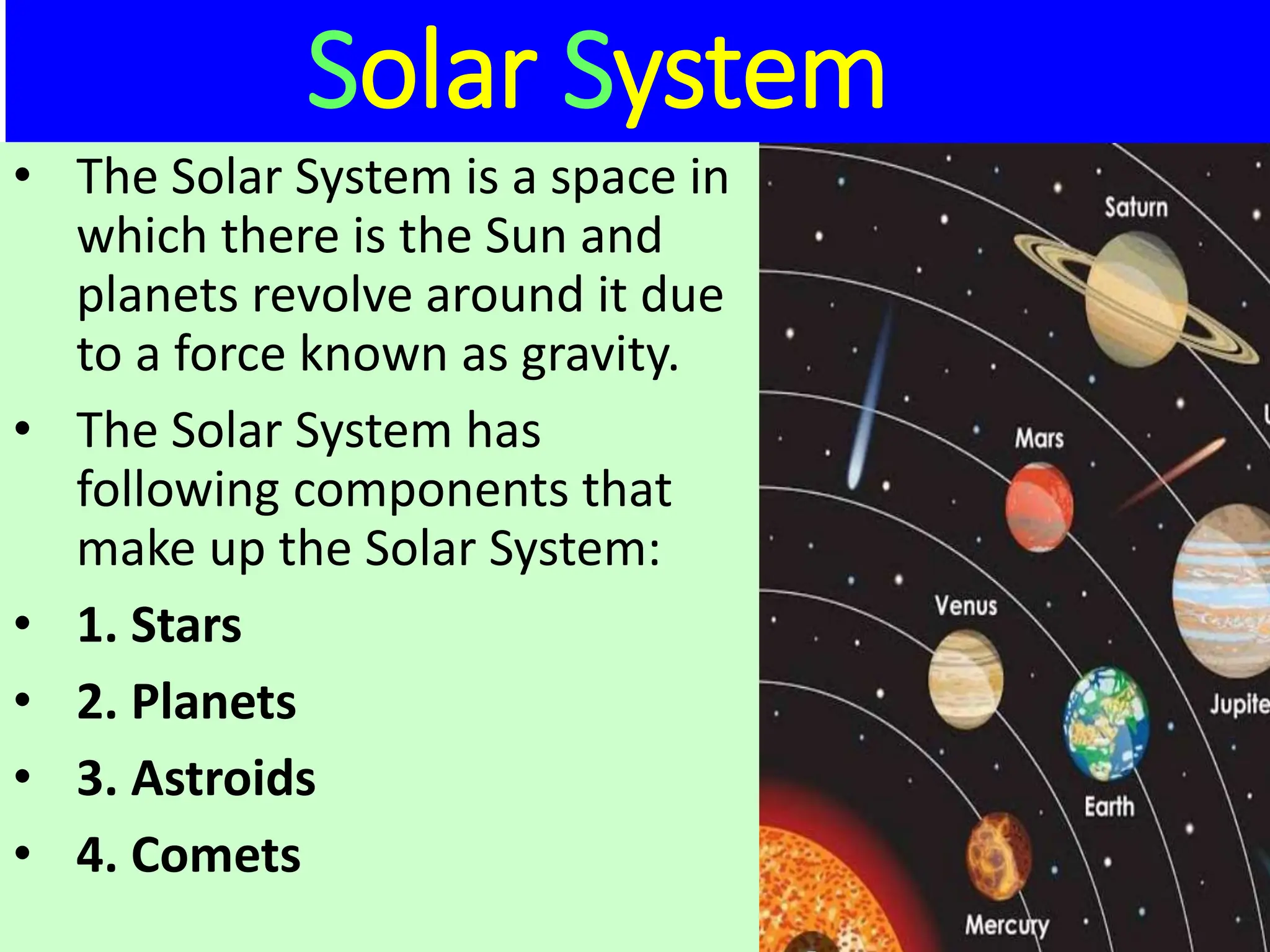 Solar System General science for Schoolpptx | PPT