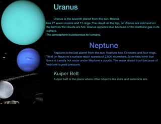 Dima's Solar System Brochure | PPT