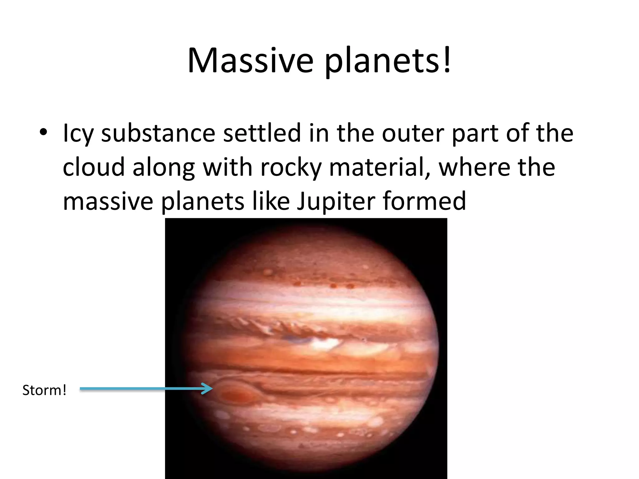Solar system formation Claudia and Matthew | PPTX | Space and Astronomy | Science