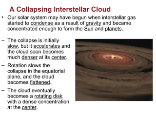 Solar System Formation/Sun/Comets/Meteors | PPT
