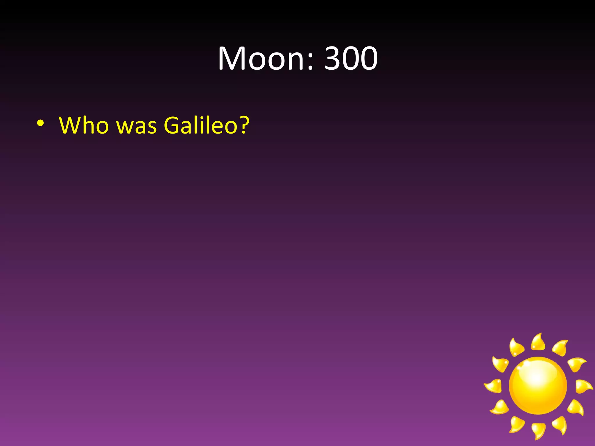 Solar system jeopardy | PPT