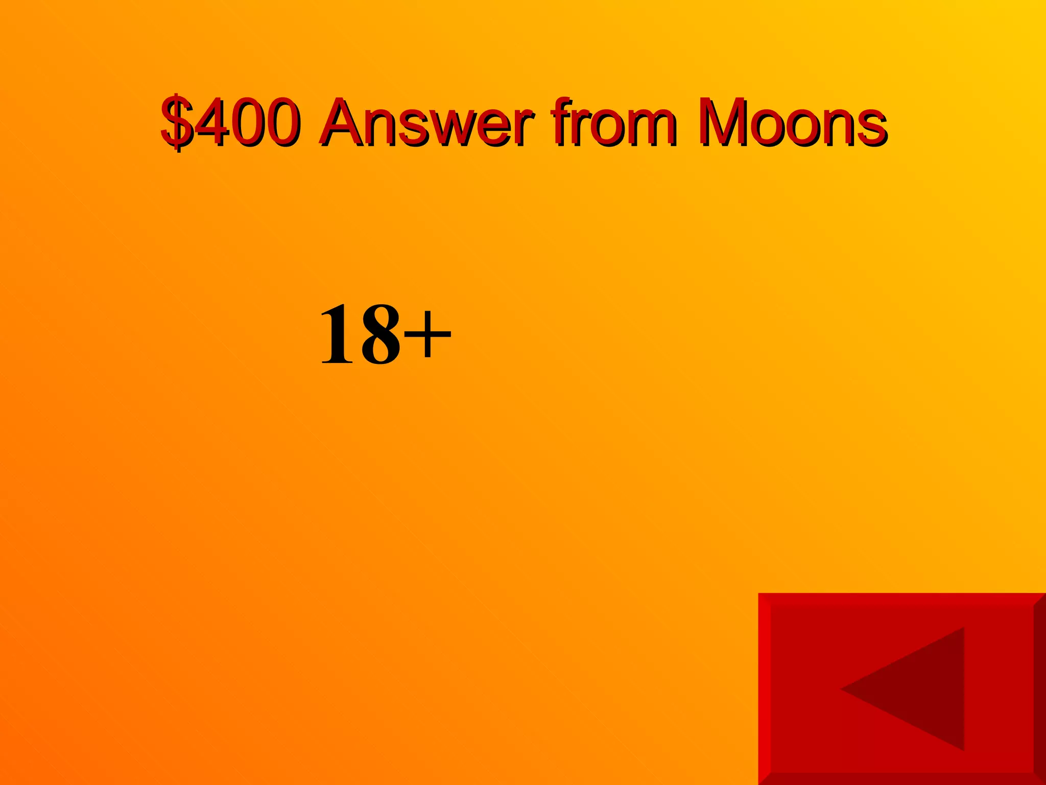 Solar system jeopardy berg | PPT
