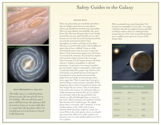 Kristal's Solar System Brochure | PAGES