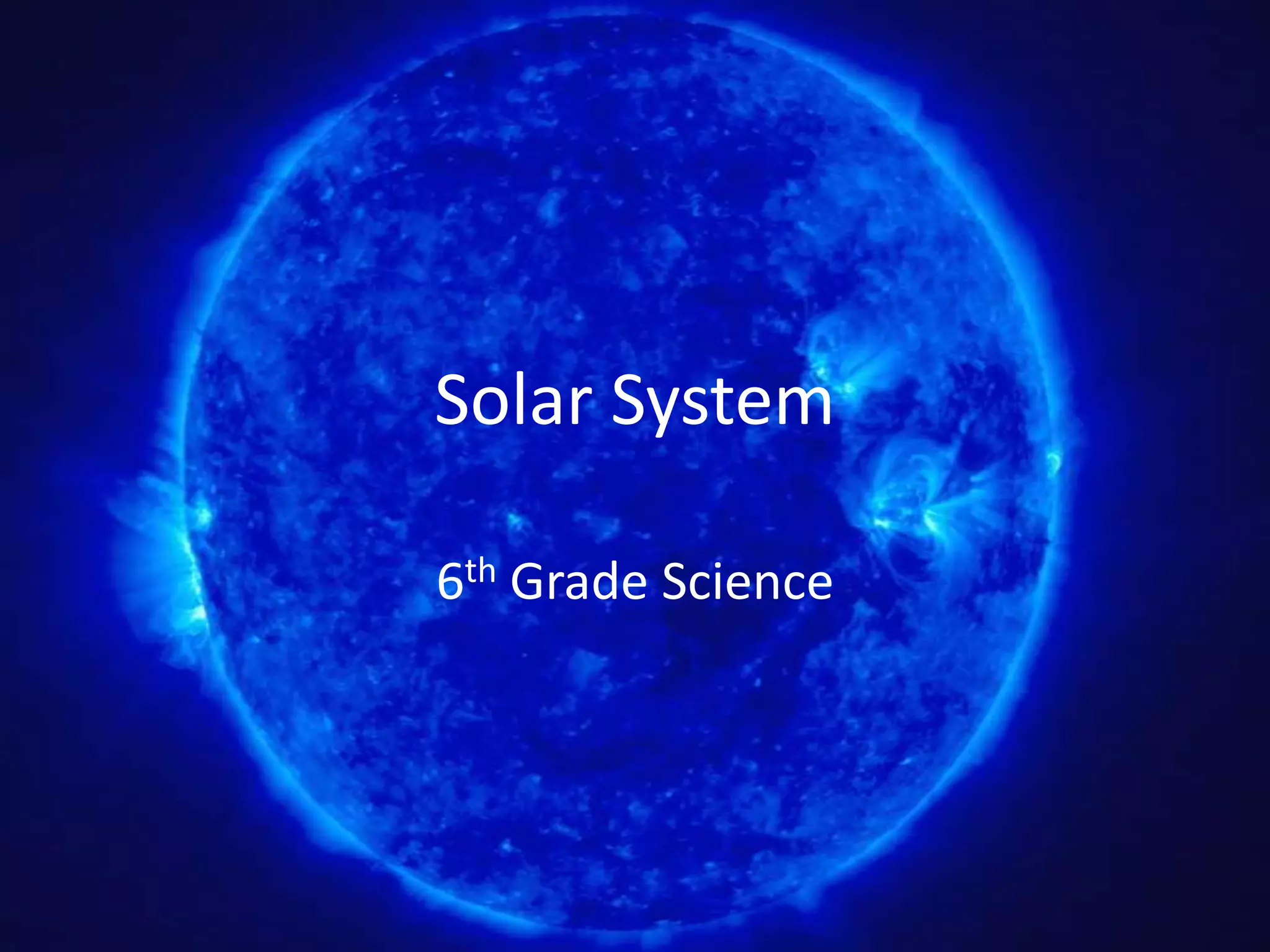 Solar system lab | PPTX