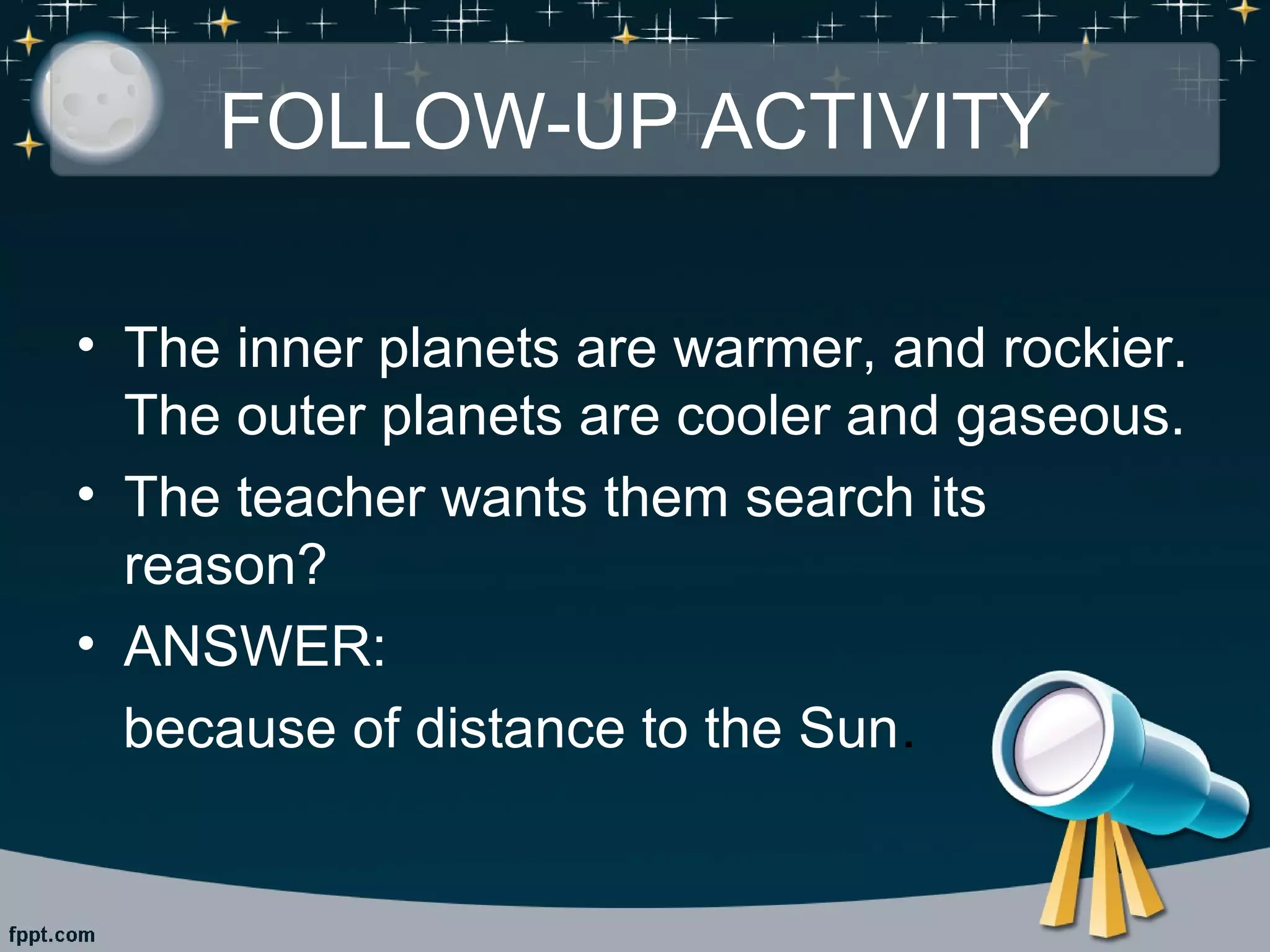 Solar System Lesson Plan | PPT