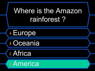 FACTS ABOUT COUNTRIES AND CONTINENTS GAME | PPT