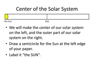 Solar System Paper Model | PPTX
