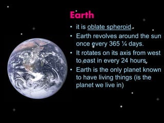 4th Grade Solar System Powerpoint