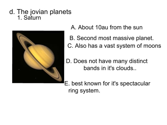 Solar system notes | PPT | Space and Astronomy | Science