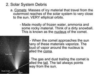 Solar system notes | PPT | Space and Astronomy | Science