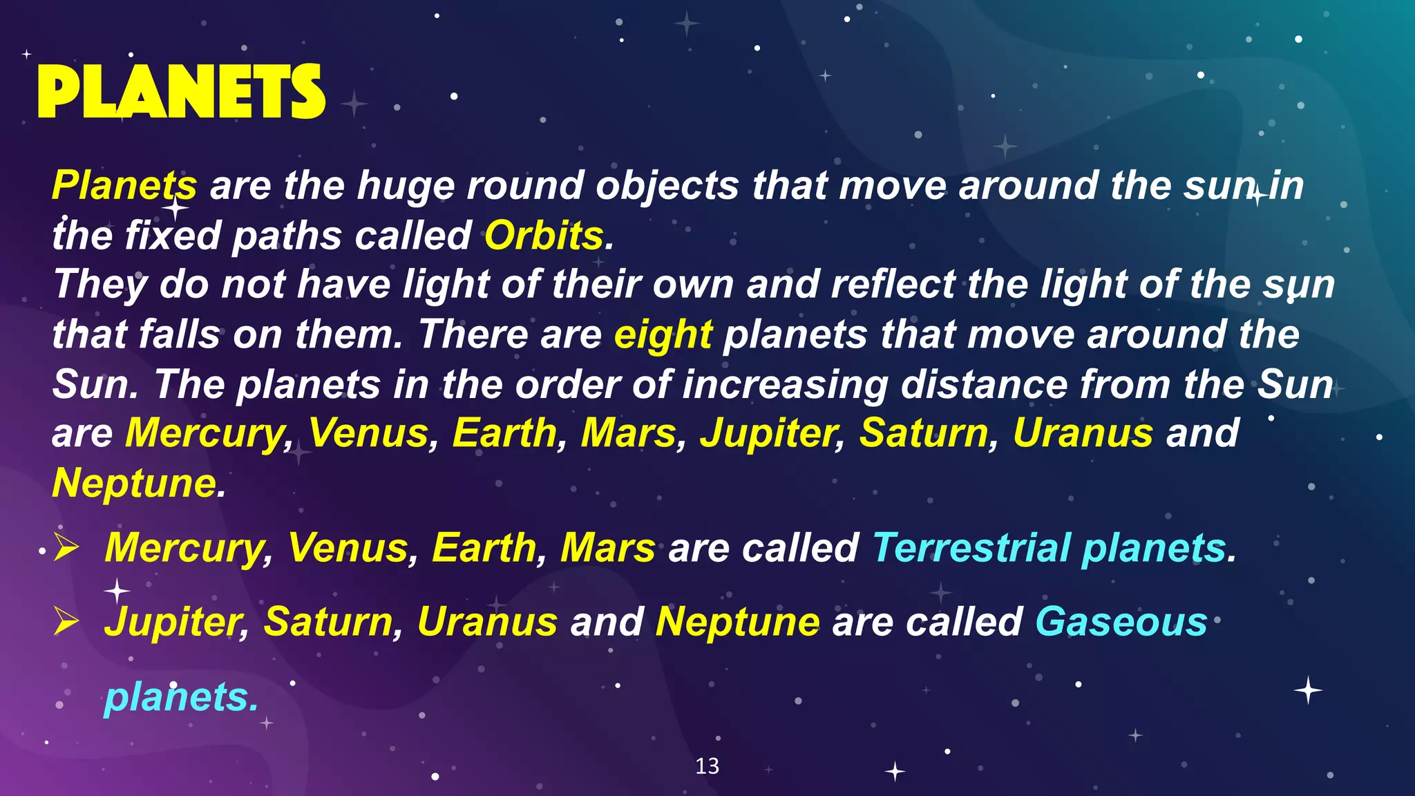 Solar system part 1 | PDF