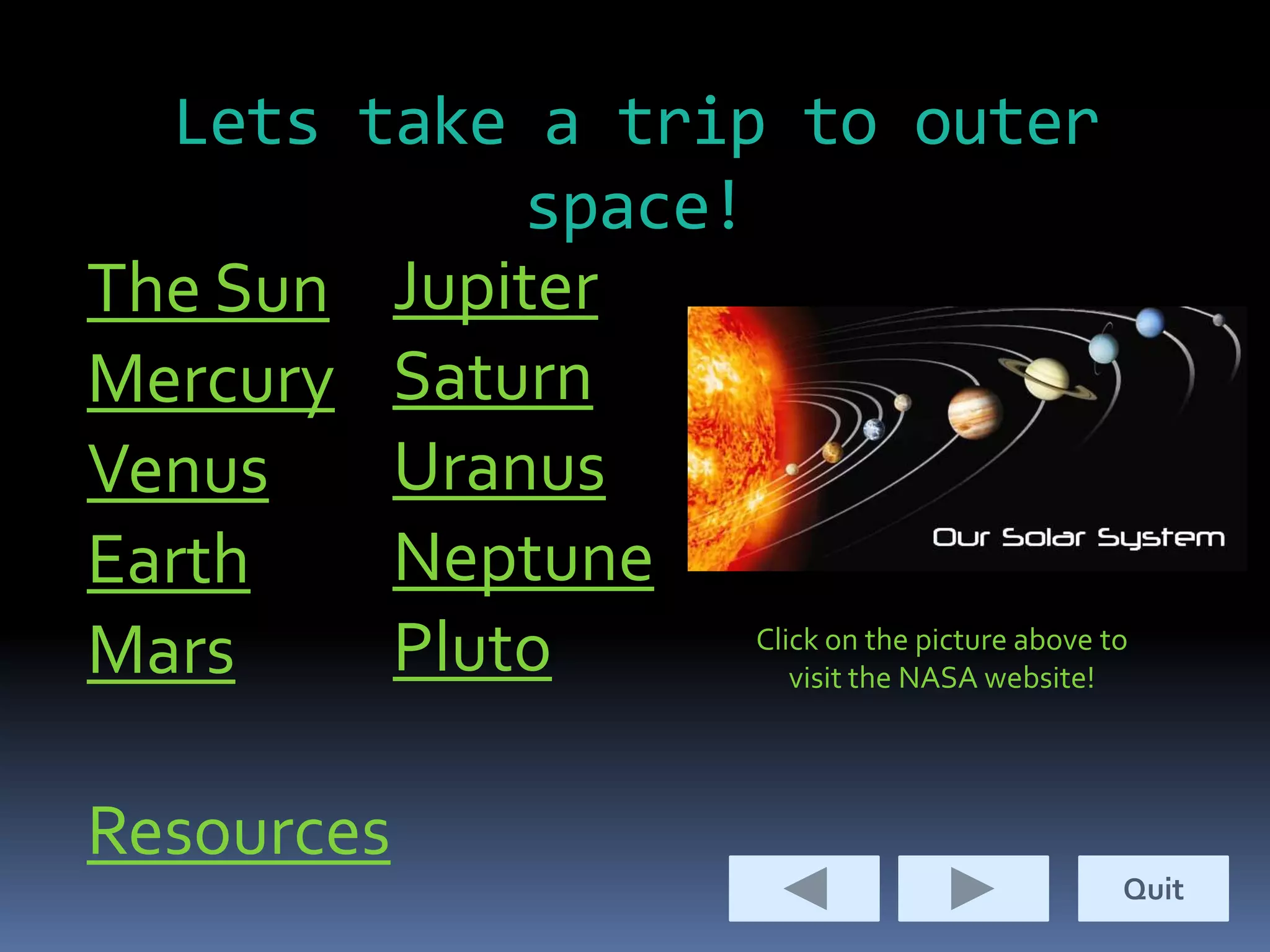 Solar System Power Point | PPT