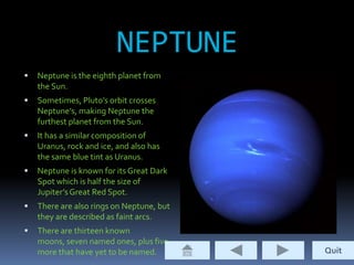 Solar System Power Point | PPTX