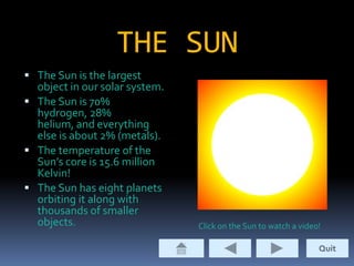 Solar System Power Point | PPTX