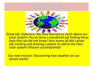Solar system powerpoint | PPTX | Space and Astronomy | Science