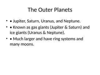 A Journey Through the Wonders of Our Solar System | PPTX