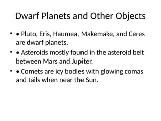 A Journey Through the Wonders of Our Solar System | PPT