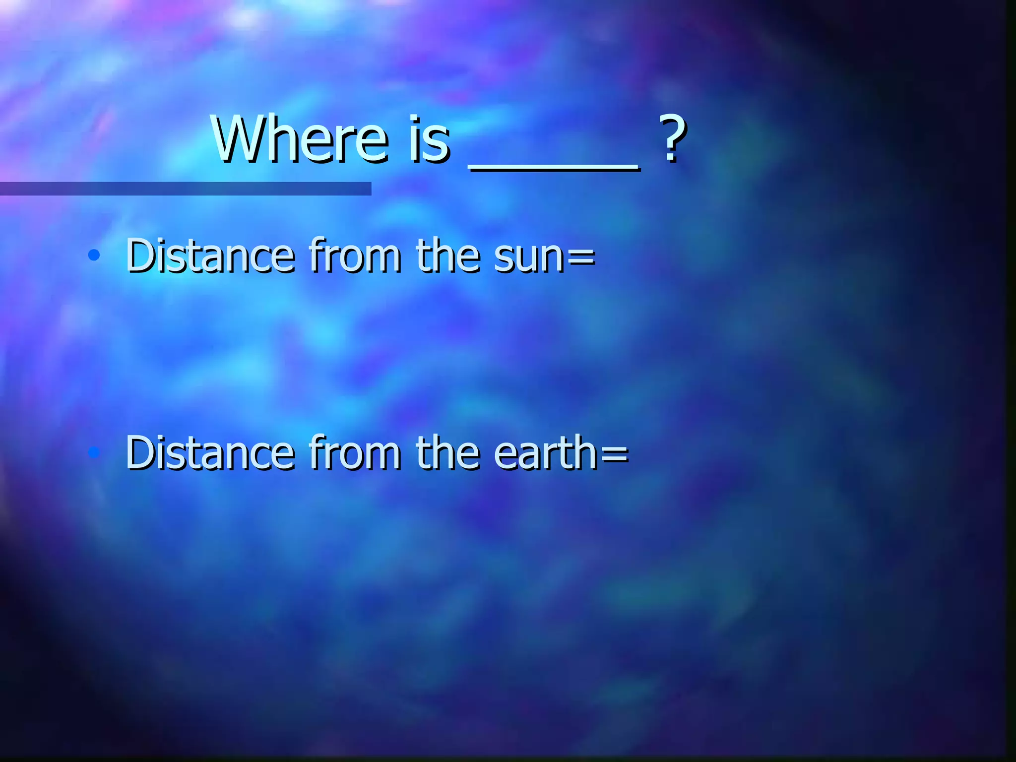 Sample Solar System | PPT