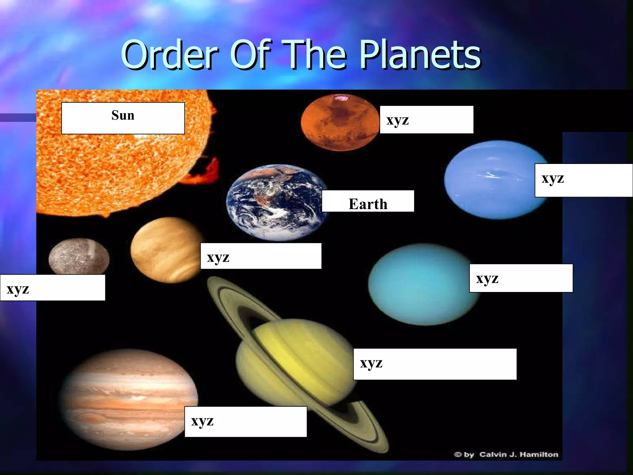Solar system template_3 | PPT | Free Download