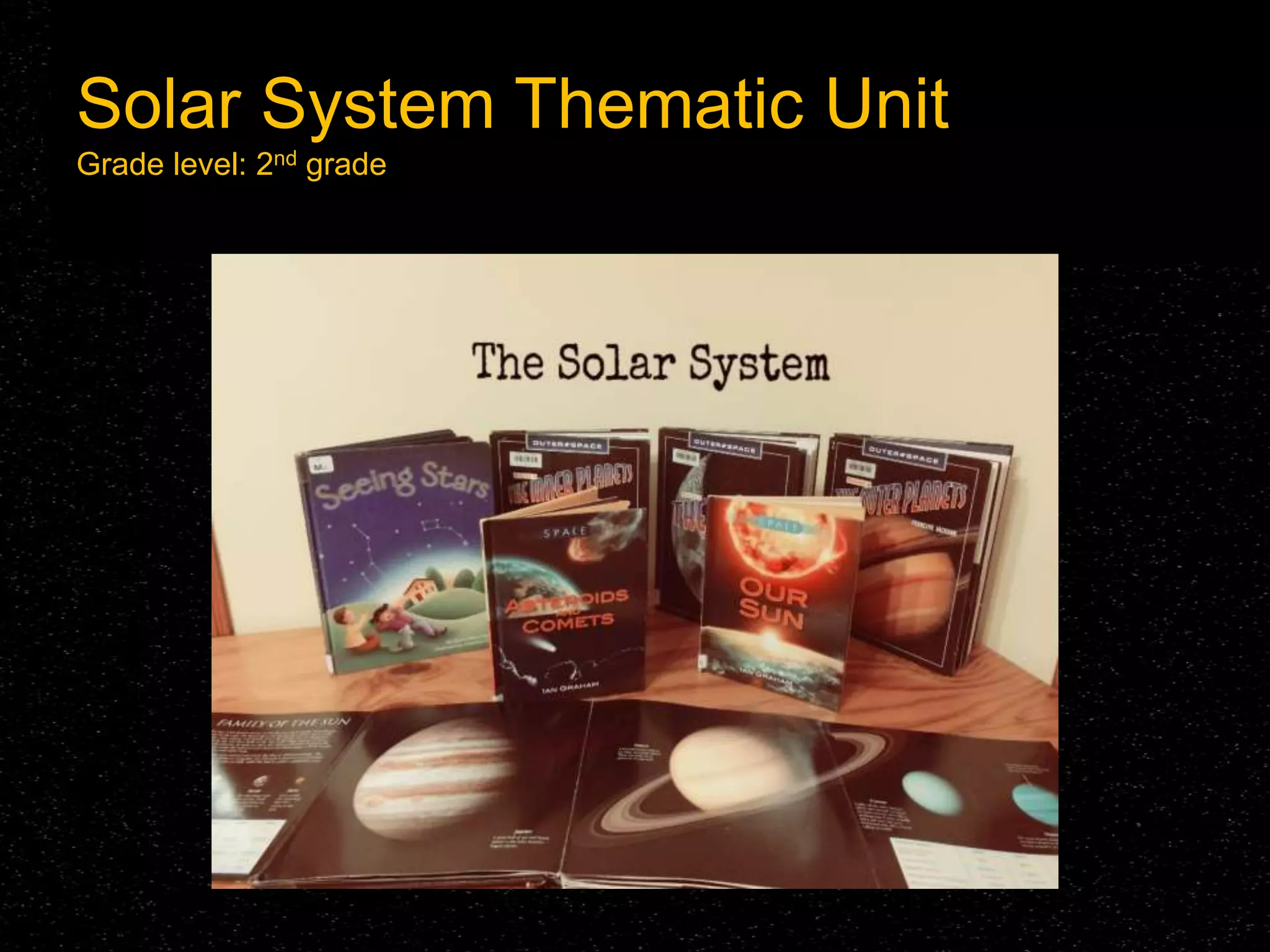 Solar System Thematic Unit | PPT