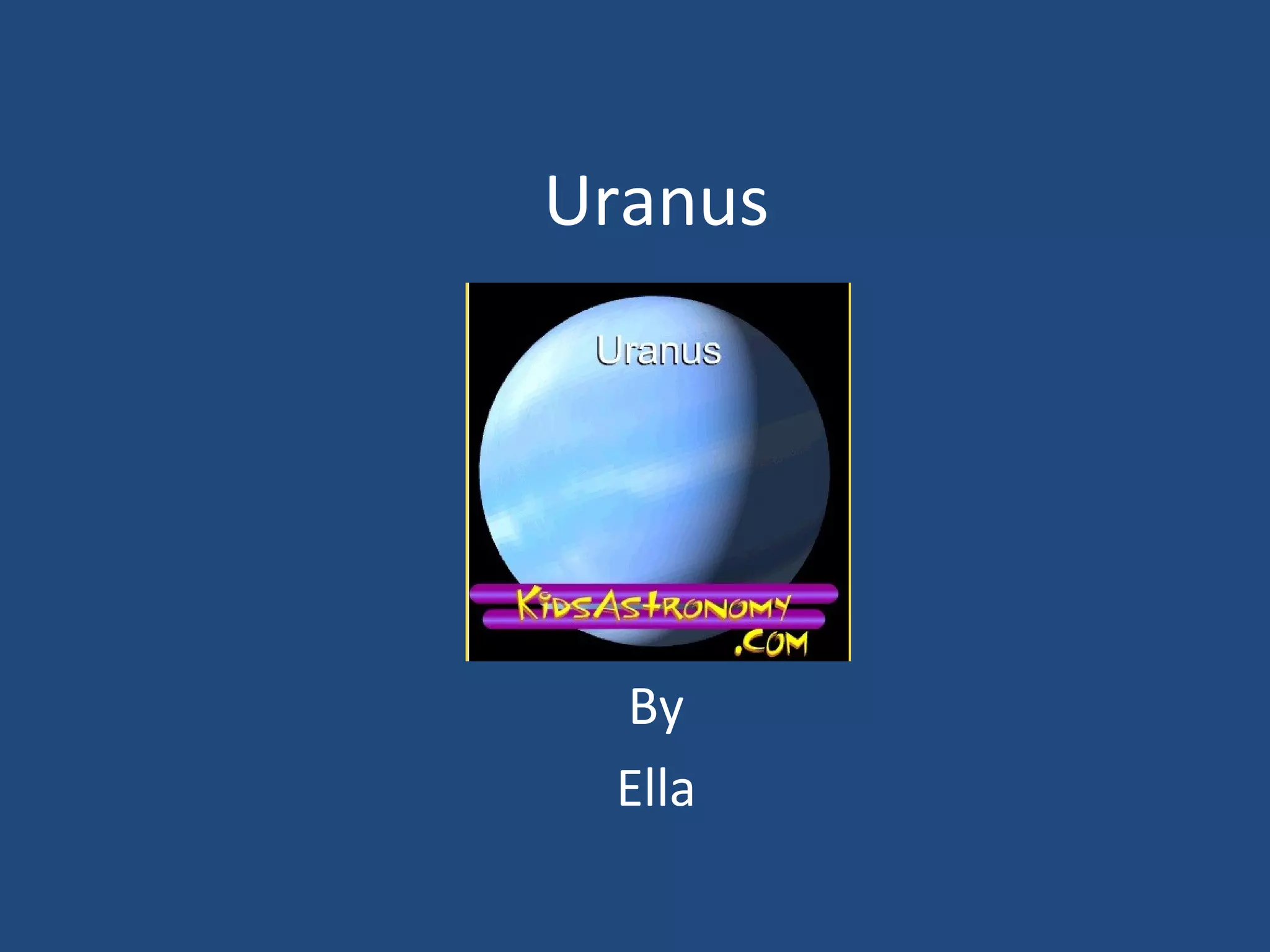 Solar System Uranus | PPT