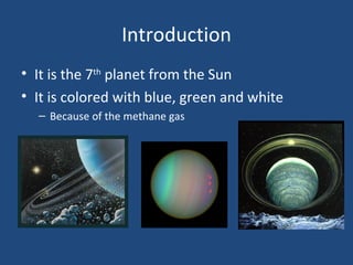 Solar System Uranus | PPT | Space and Astronomy | Science