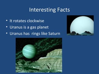 Solar System Uranus | PPT | Space and Astronomy | Science
